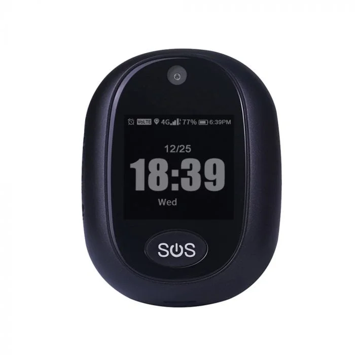 4G SOS Call Kids Elderly Care GPS Pendant Tracker - Enerna IoTech Co ...